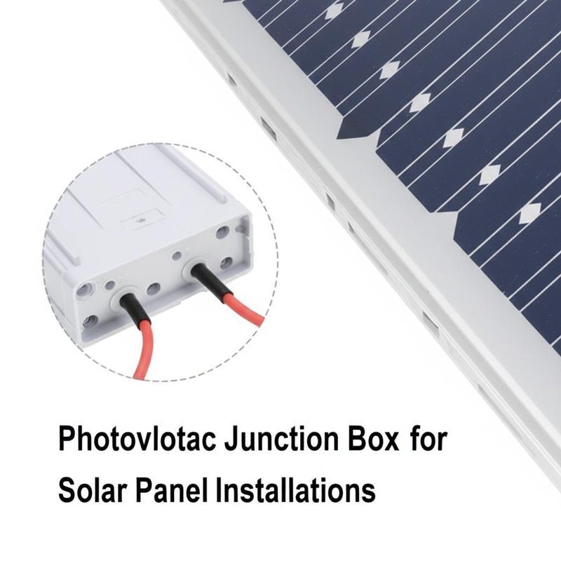12AWG UL Wire Size PPE Insulation Material Photovoltaic Junction Box ...